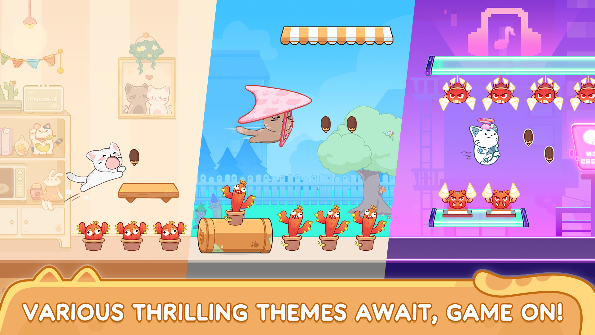 Cat Dash: Cute Cat Music Game android iOS apk download for free-TapTap