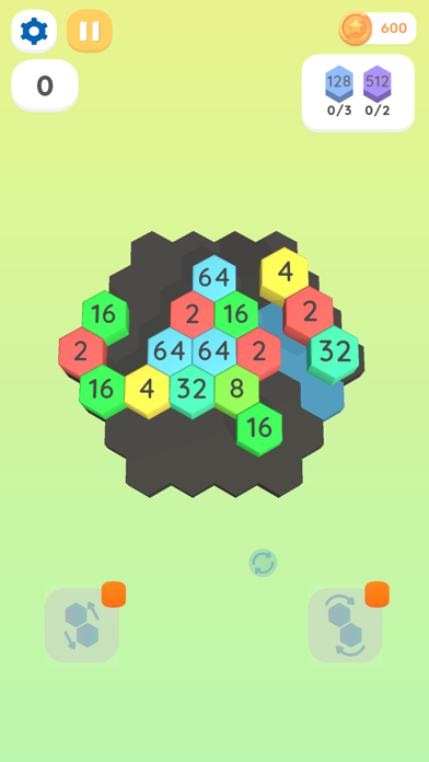 2048 Hexagon - Merge Puzzle 3D android iOS apk download for free-TapTap