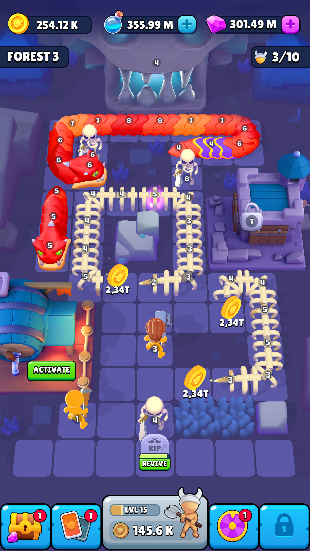 Snake Dungeon: Idle Merge Game android iOS apk download for free-TapTap