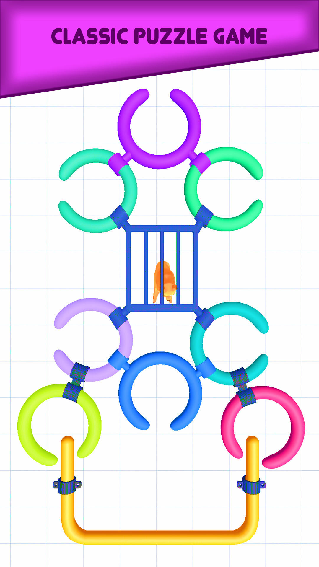 Rotate the Color Rings Puzzle android iOS-TapTap