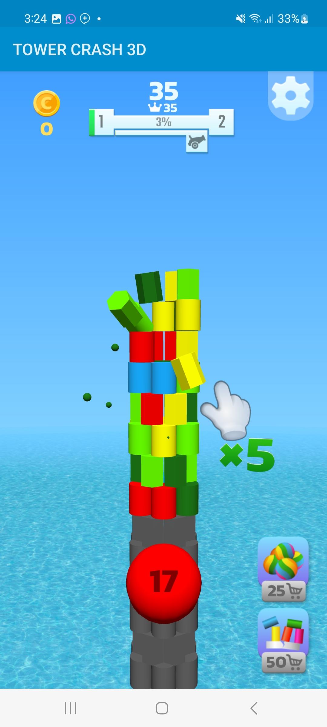 TOWER CRASH 3D android iOS-TapTap