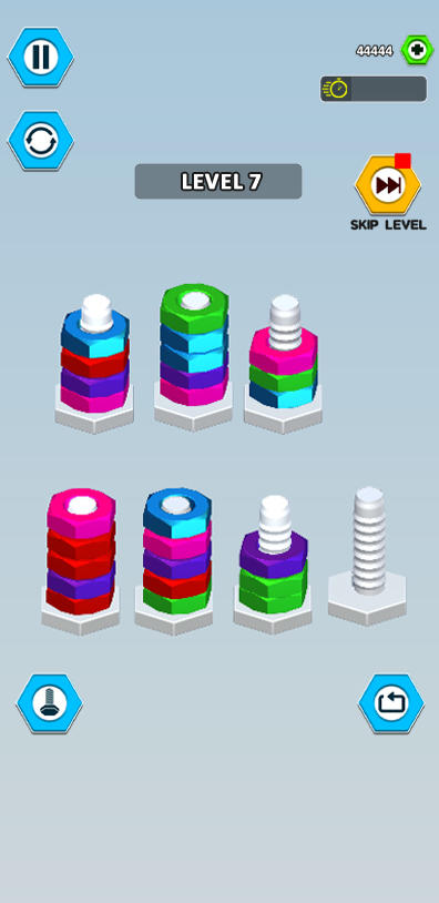 Nuts N Bolt Screw Color Puzzle android iOS apk download for free-TapTap