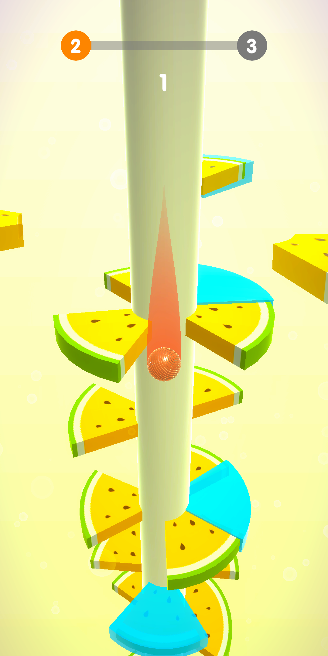 Fruit Helix Jumping Ball 3D android iOS-TapTap