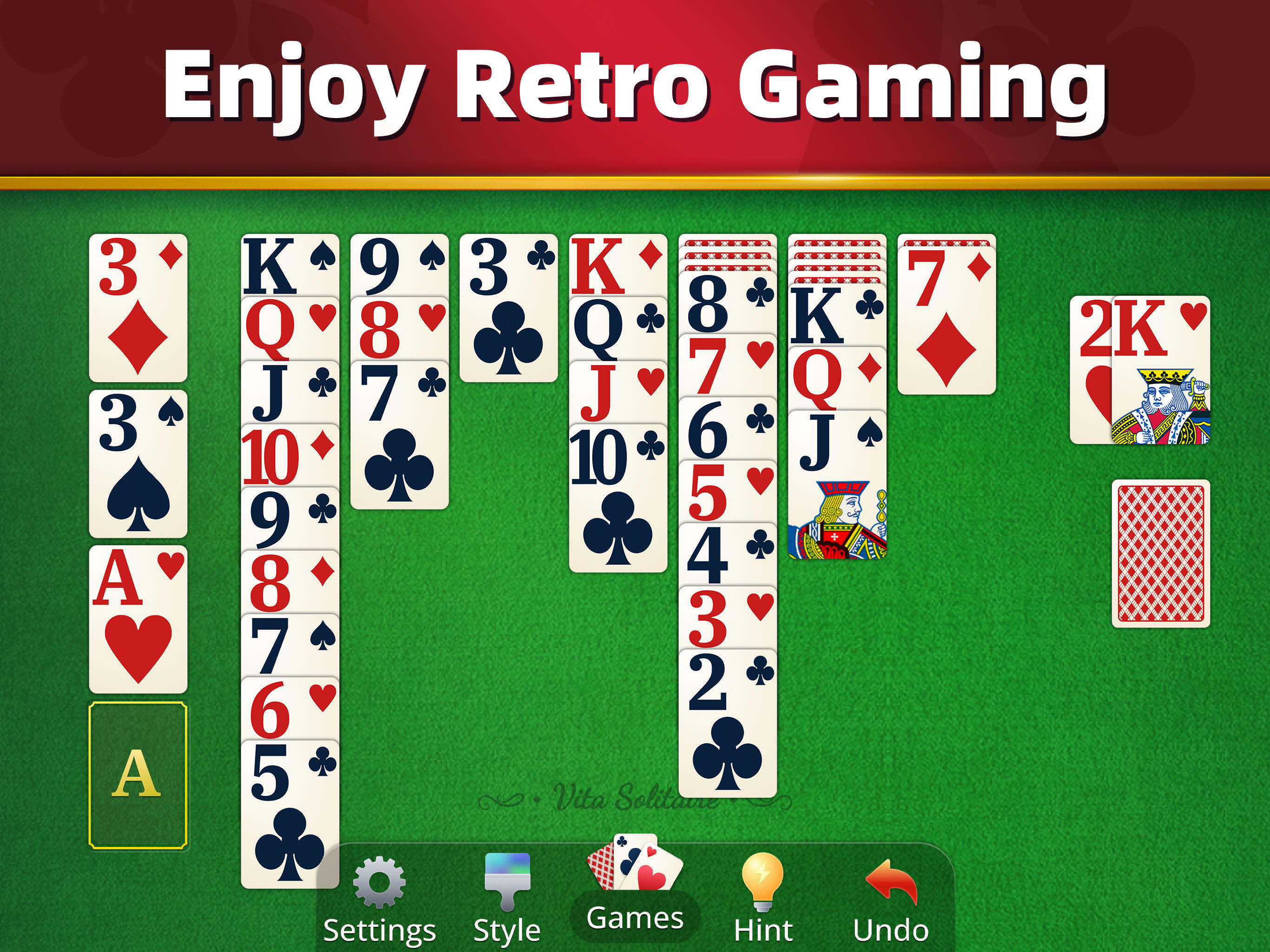 Vita Solitaire for Seniors for Android/iOS - TapTap