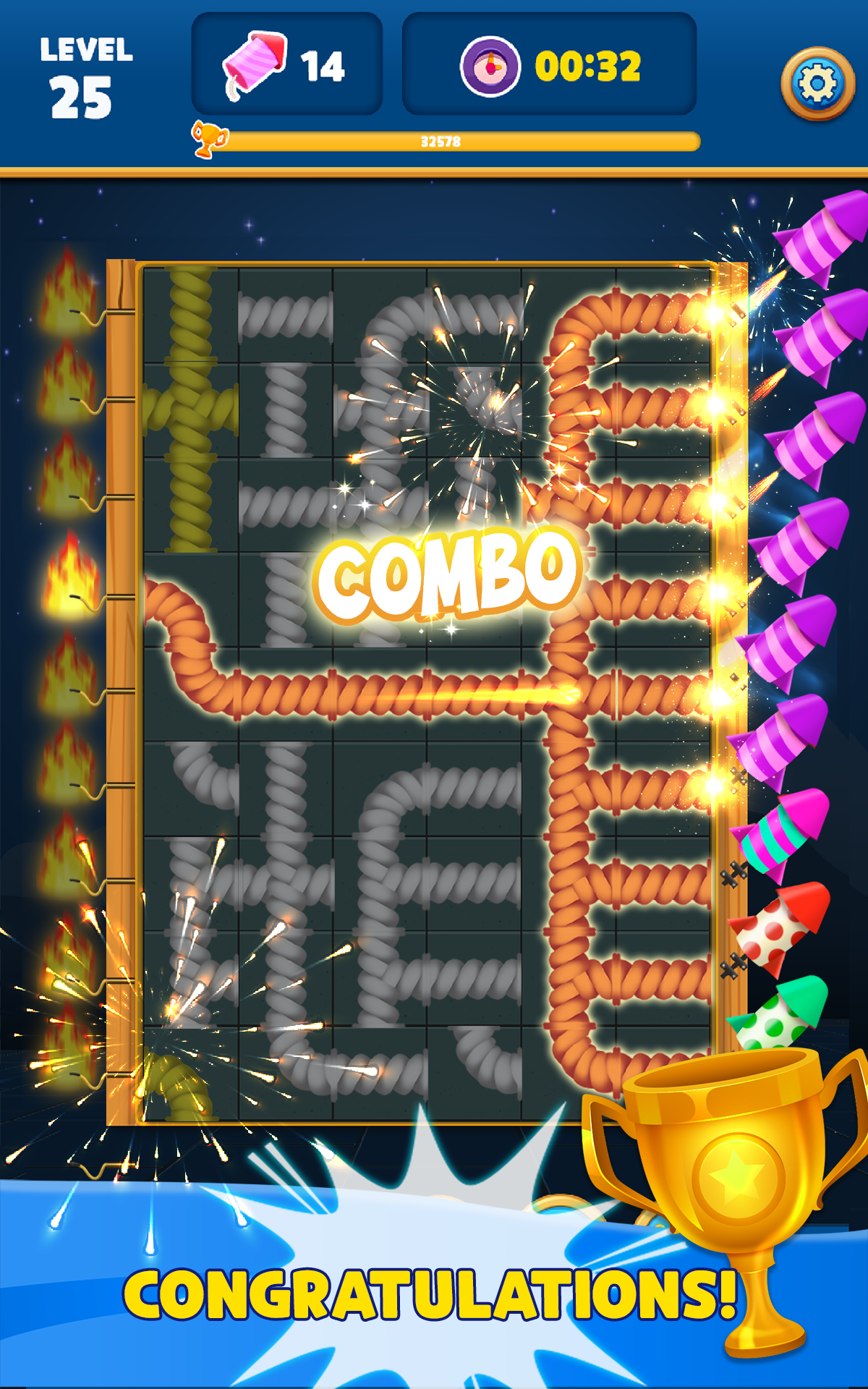 Rocket Pipe Puzzle android iOS-TapTap