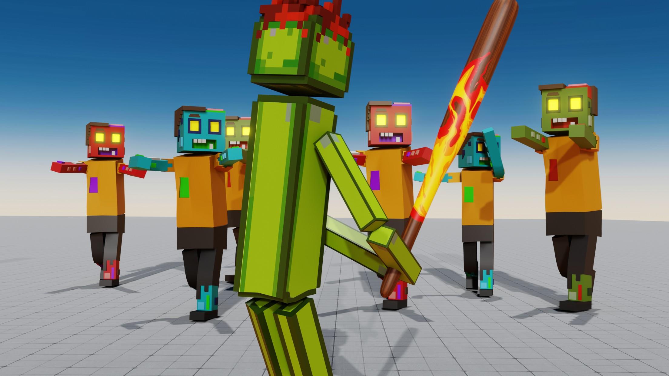 Ragdoll Zombie War Playground android iOS-TapTap