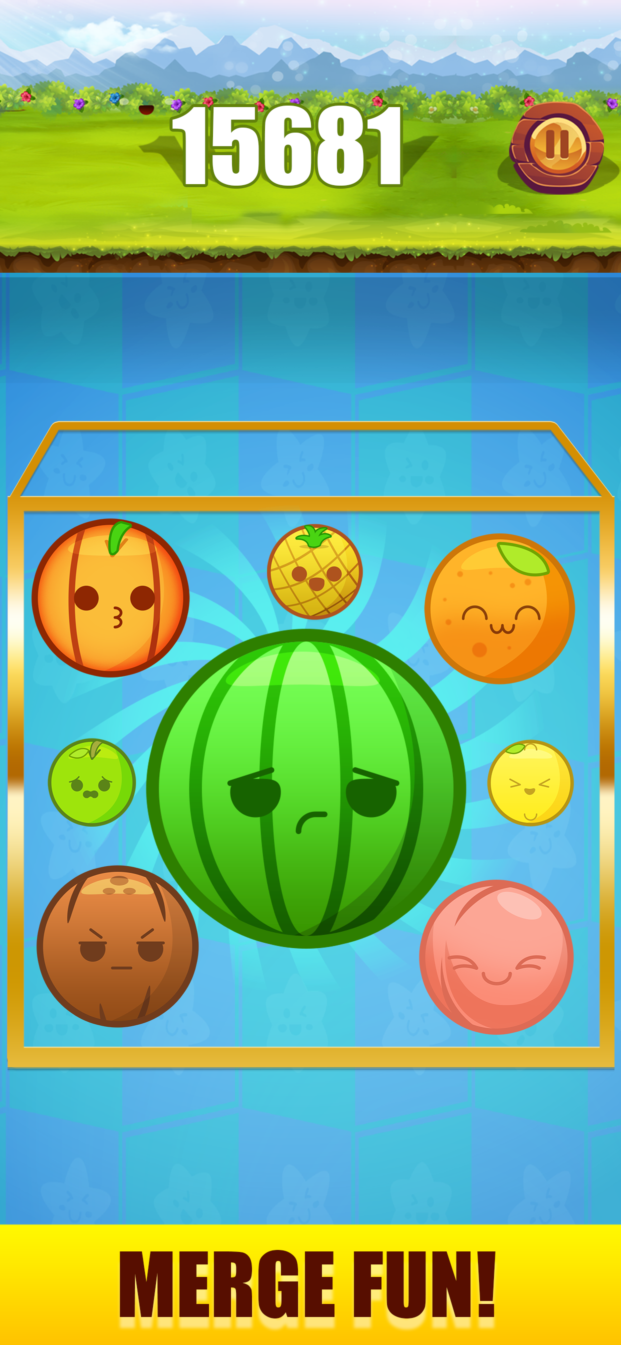 Watermelon Fruit Merge Game android iOS-TapTap