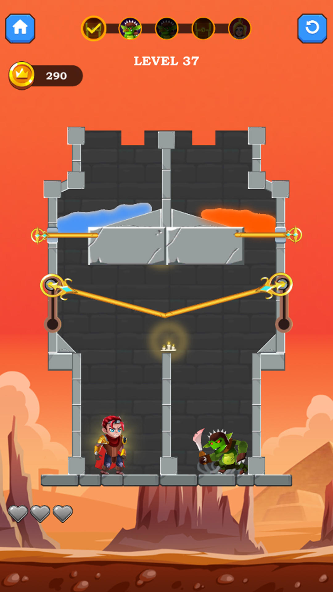 Hero Rescue :Save The Princess android iOS-TapTap