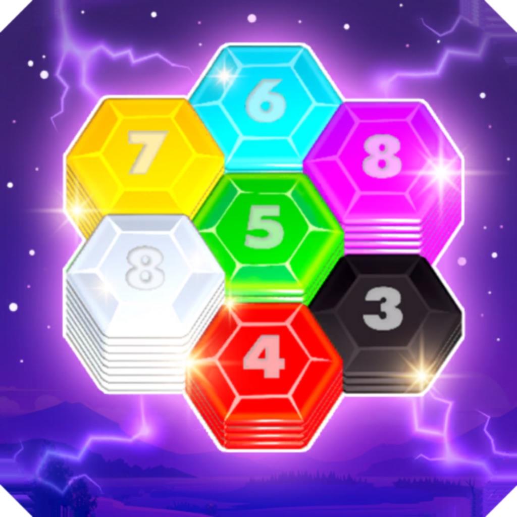 Jewel Hexa Stack: Diamond Sort for Android/iOS - TapTap