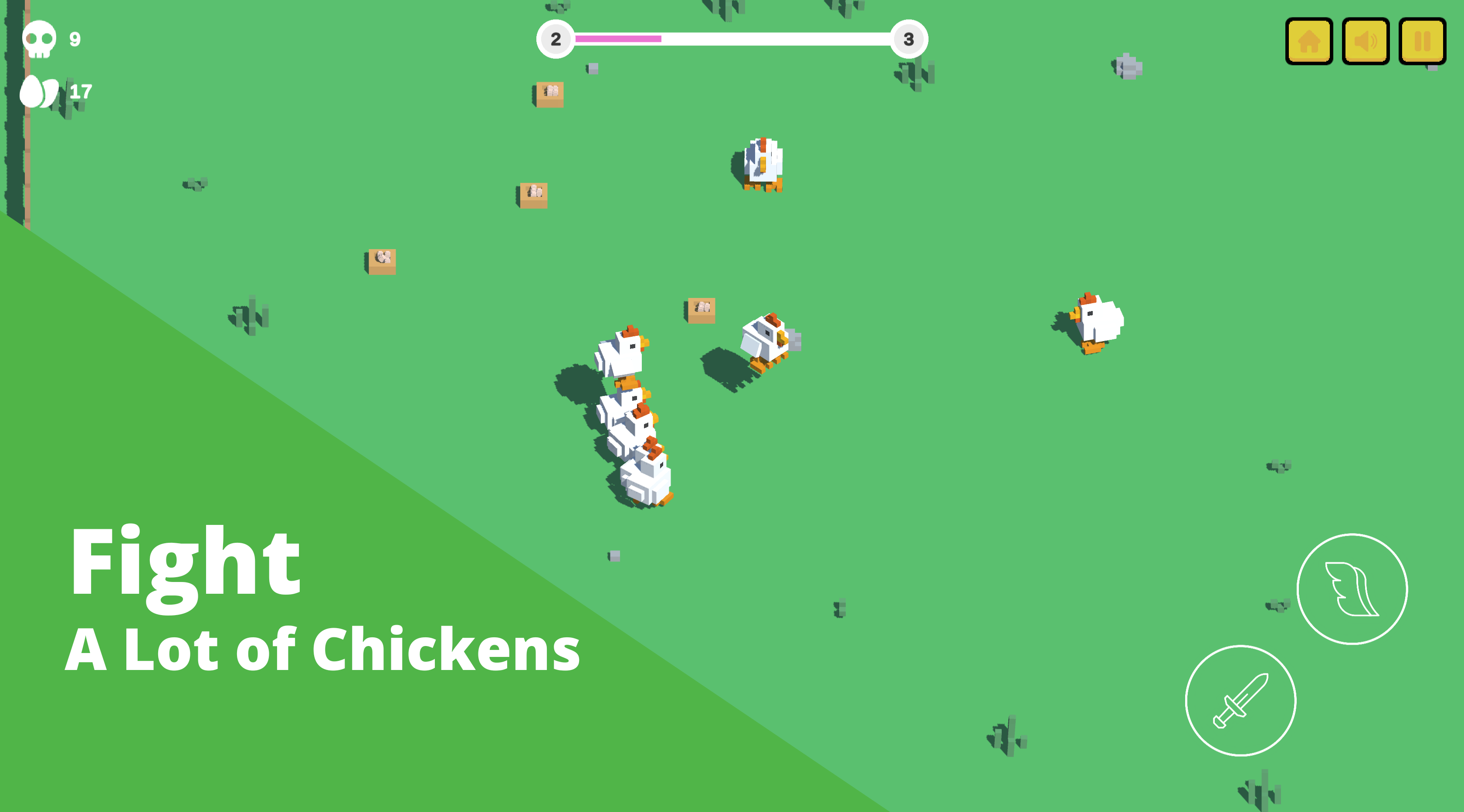 Chicken Arena android iOS-TapTap