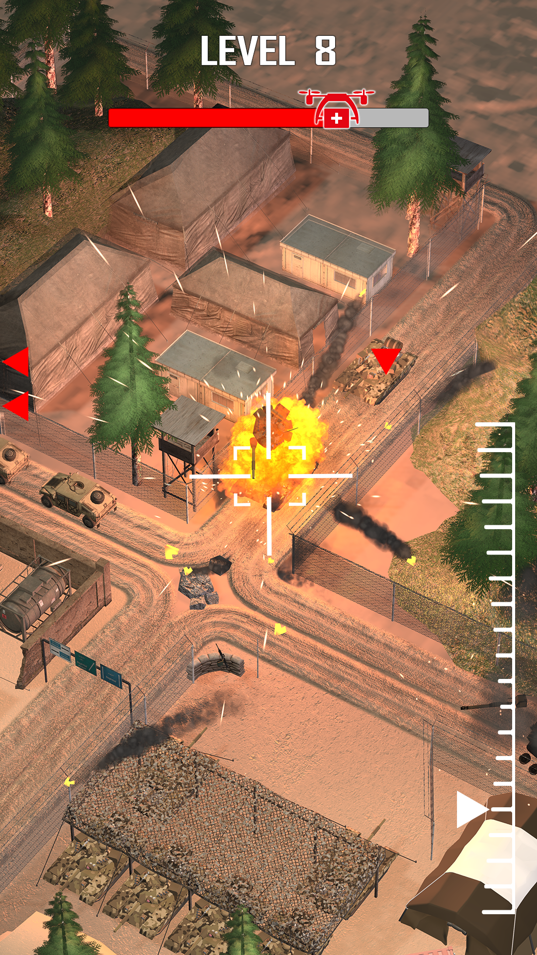 Drone Strike Army Tanks War 3D android iOS-TapTap