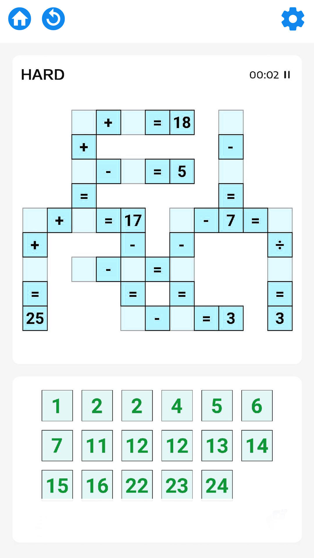 CrossMath: IQ Riddles android iOS-TapTap