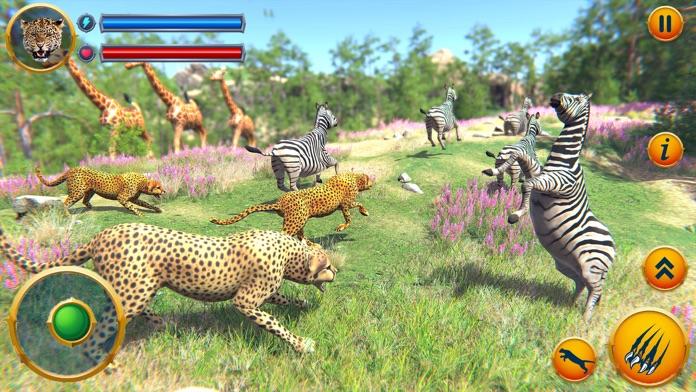 Wild Cheetah Family Simulator mobile iOS download for free-TapTap