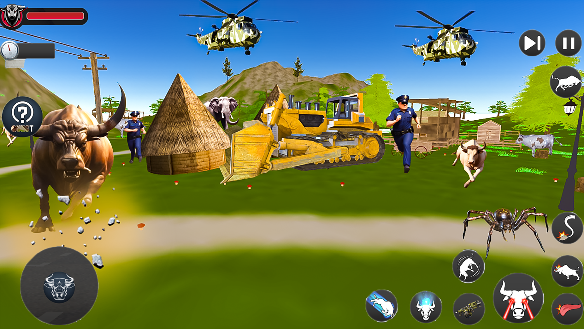 Scary Cow Rampage World Mayhem android iOS apk download for free-TapTap