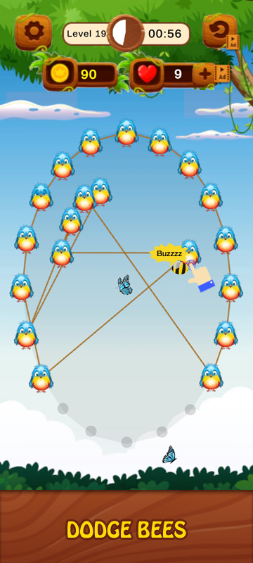Knotty Birds: Bird puzzle game android iOS apk download for free-TapTap