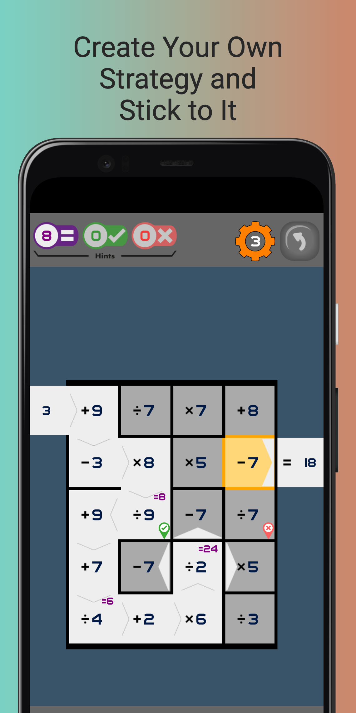 Mental Math Cards Chain android iOS apk download for free-TapTap