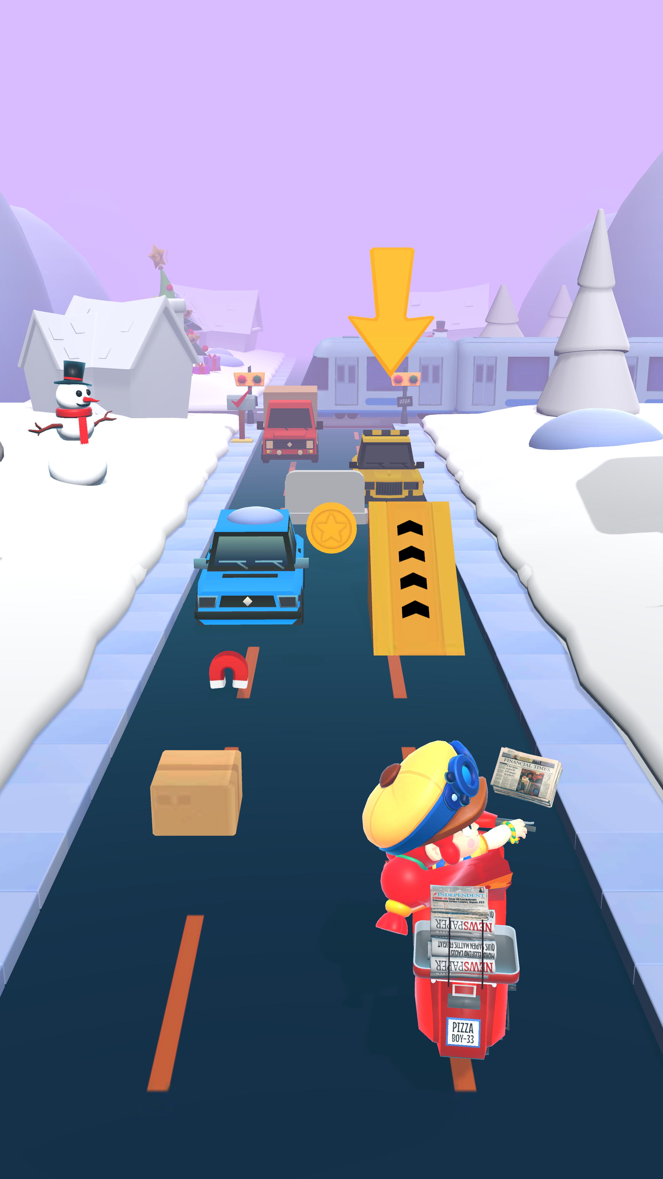 Paper Girl Race: Running Games for Android/iOS - TapTap