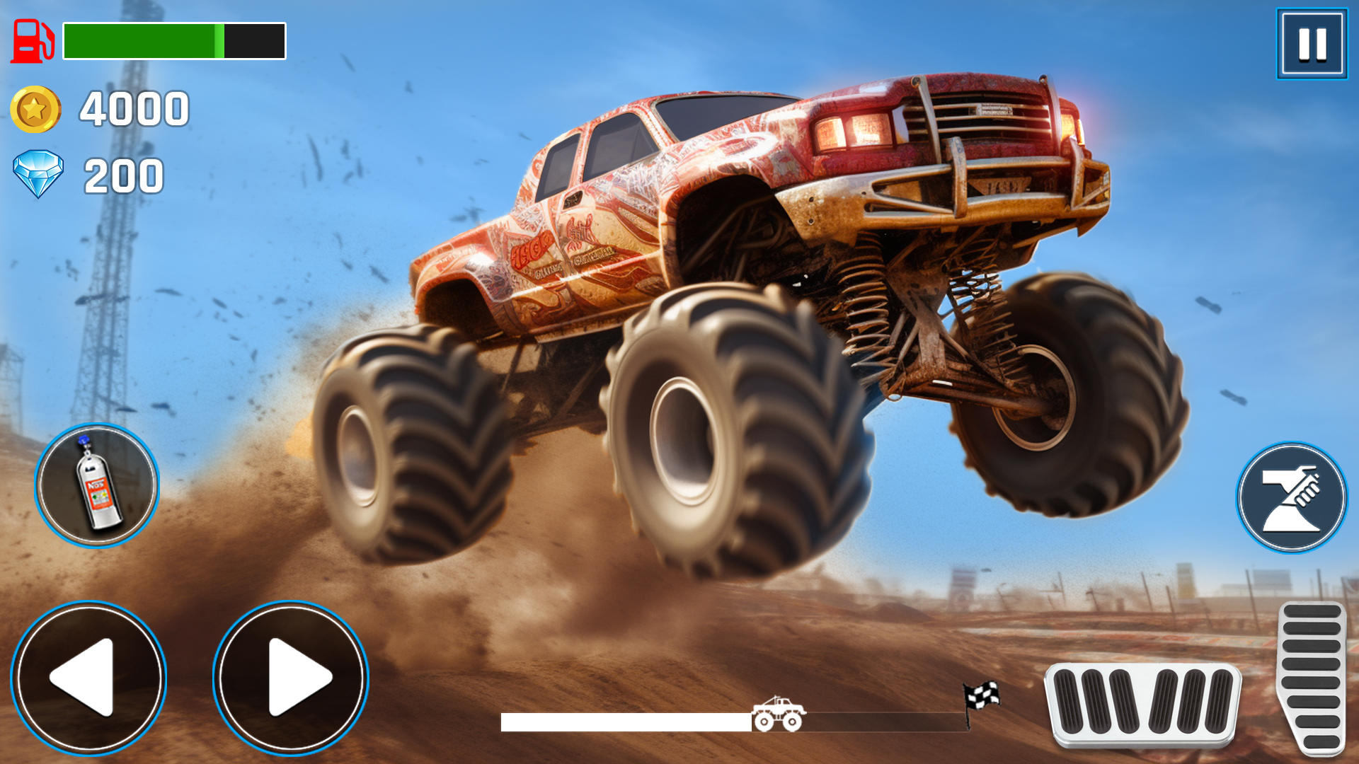 Mad Monster Truck Xtreme Race android iOS-TapTap