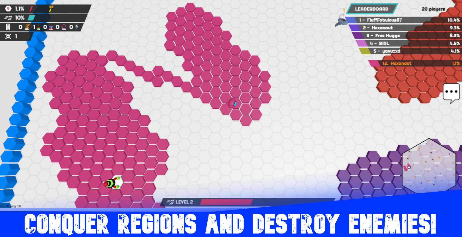 hexanaut.io : King of Snakes for Android/iOS - TapTap