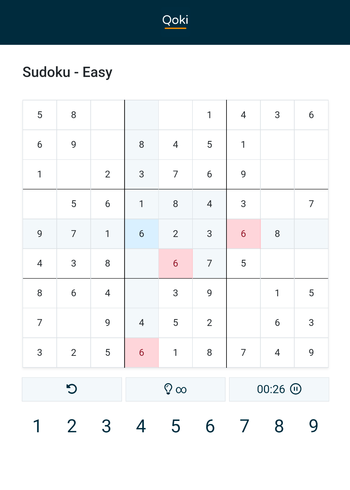 Qoki - Sudoku Killer Calcudoku for Android/iOS - TapTap