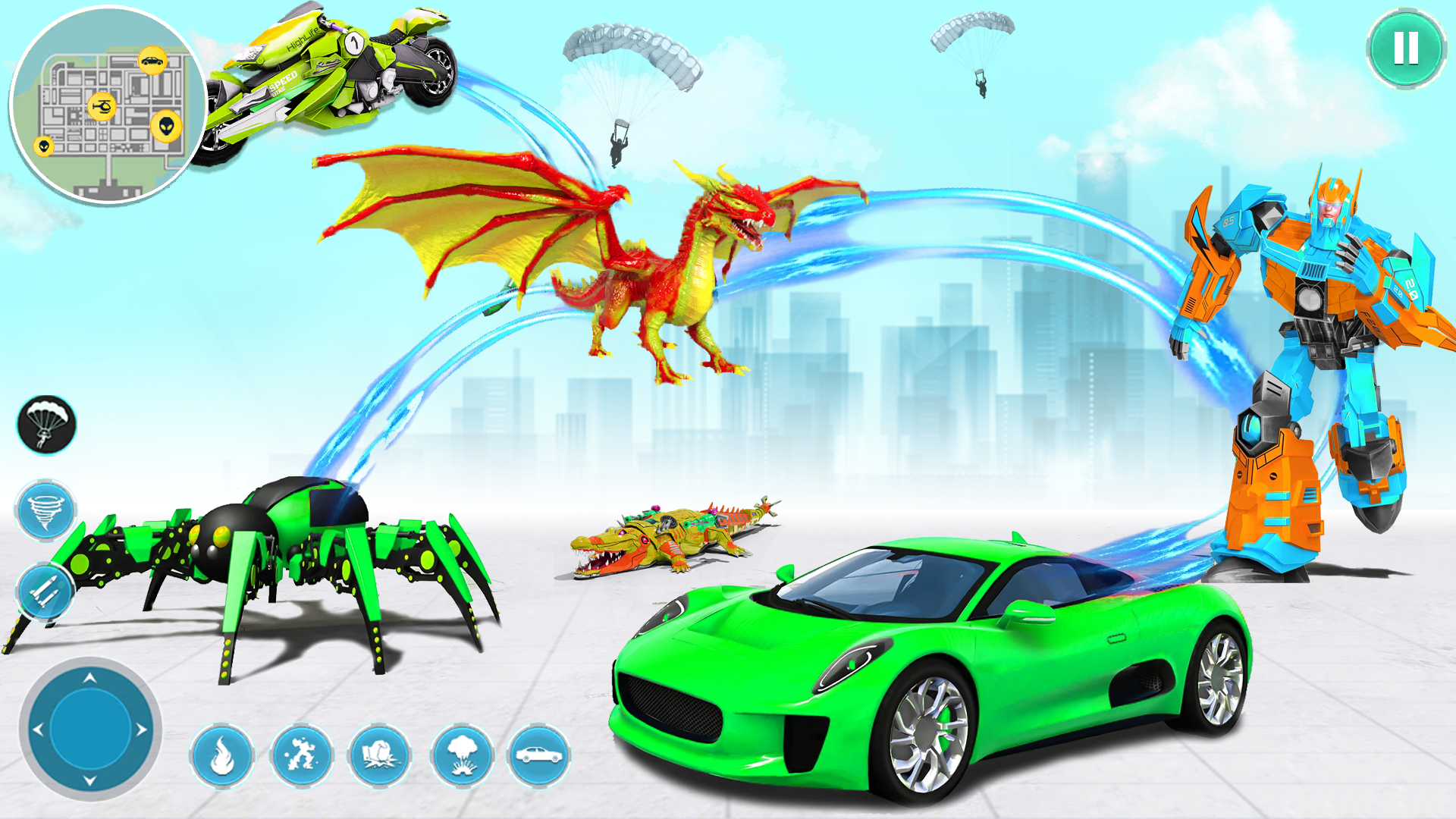 Super Robot Hero Game android iOS-TapTap