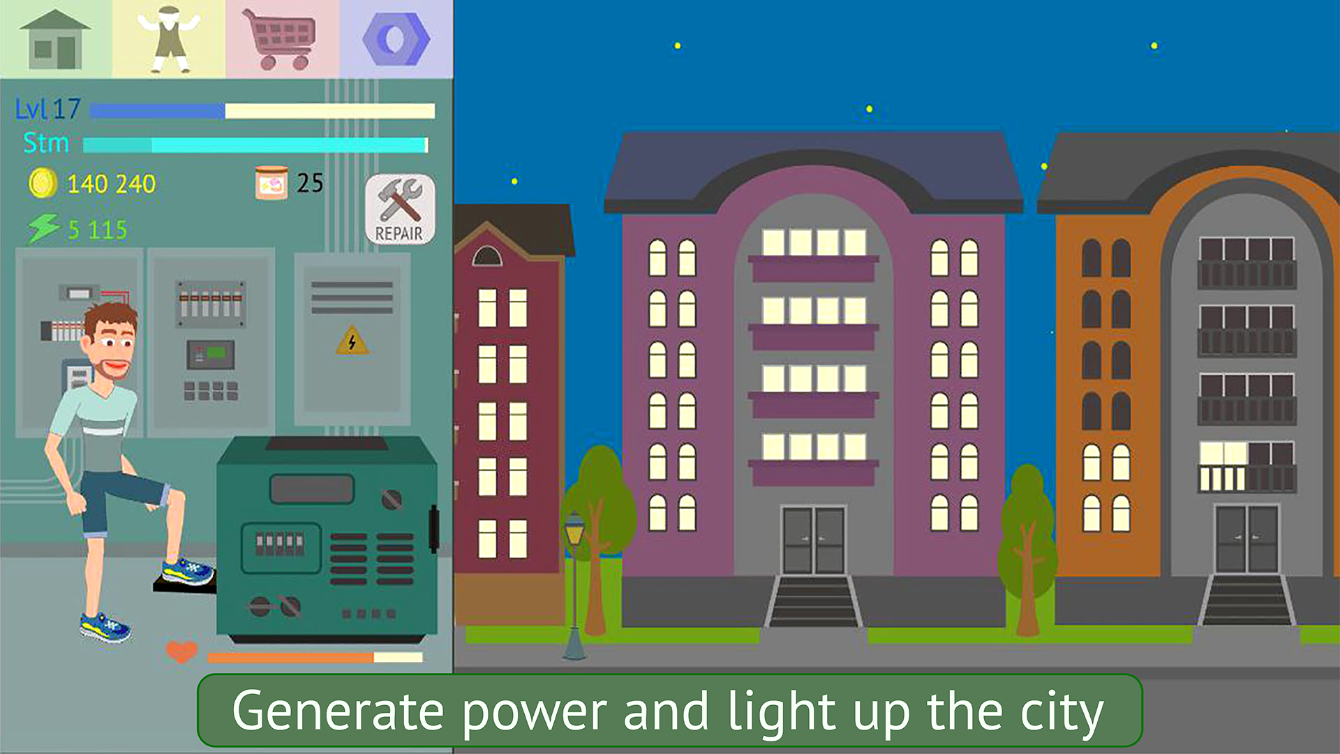 Energy Clicker: Light up world for Android/iOS - TapTap