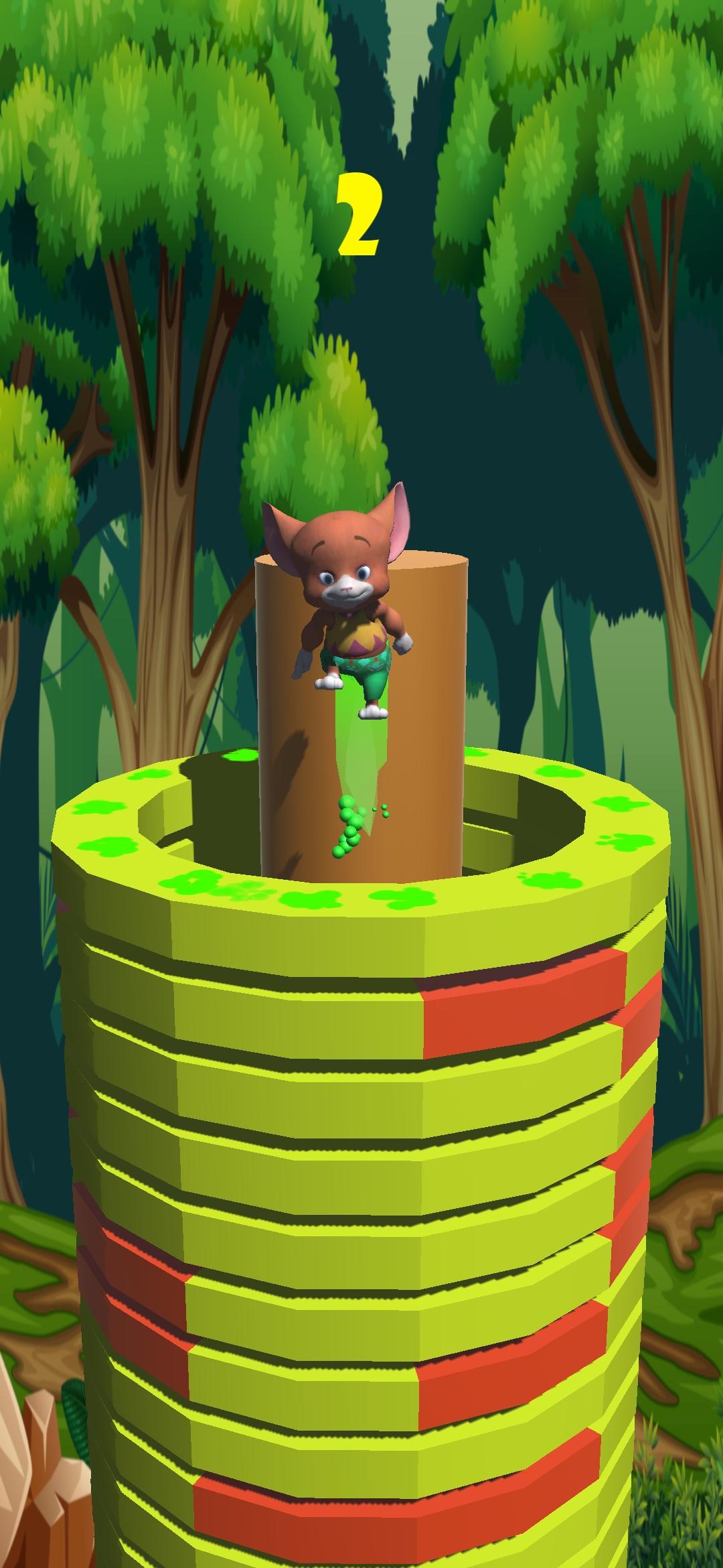 Helix Stack Jump: Jungle Mouse android iOS-TapTap