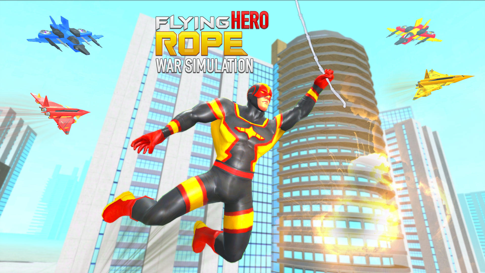 Rope Hero: Flying Spider Games android iOS-TapTap