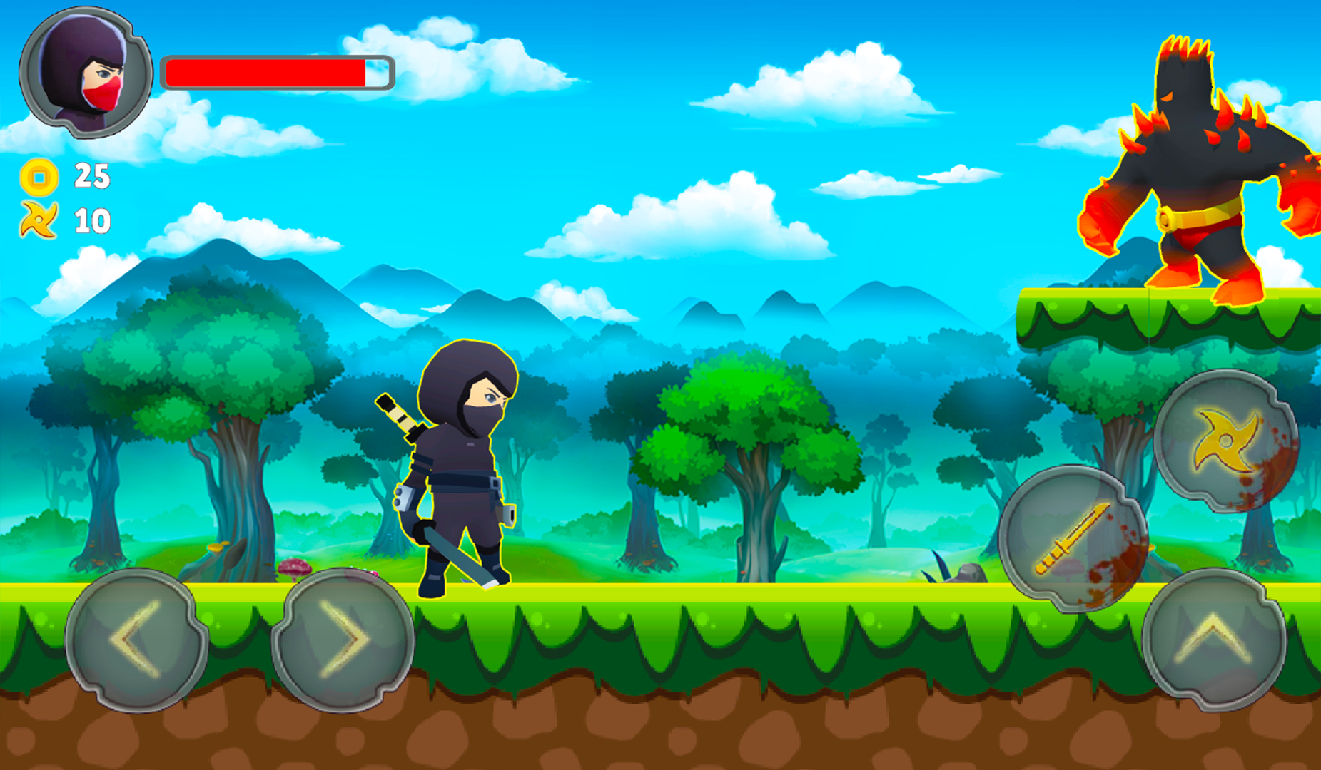 Shadow Ninja Warrior android iOS-TapTap