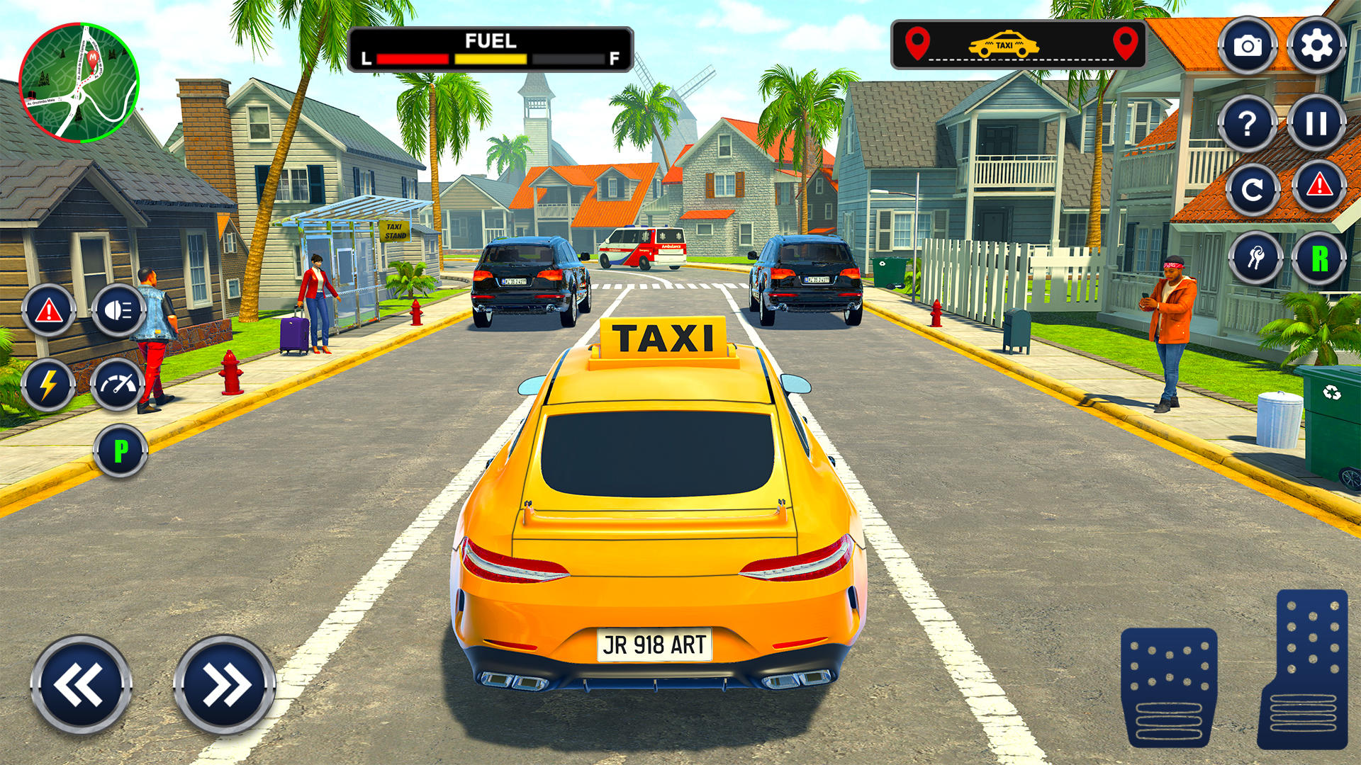 Taxi Car Driving 3D Taxi Games android iOS-TapTap