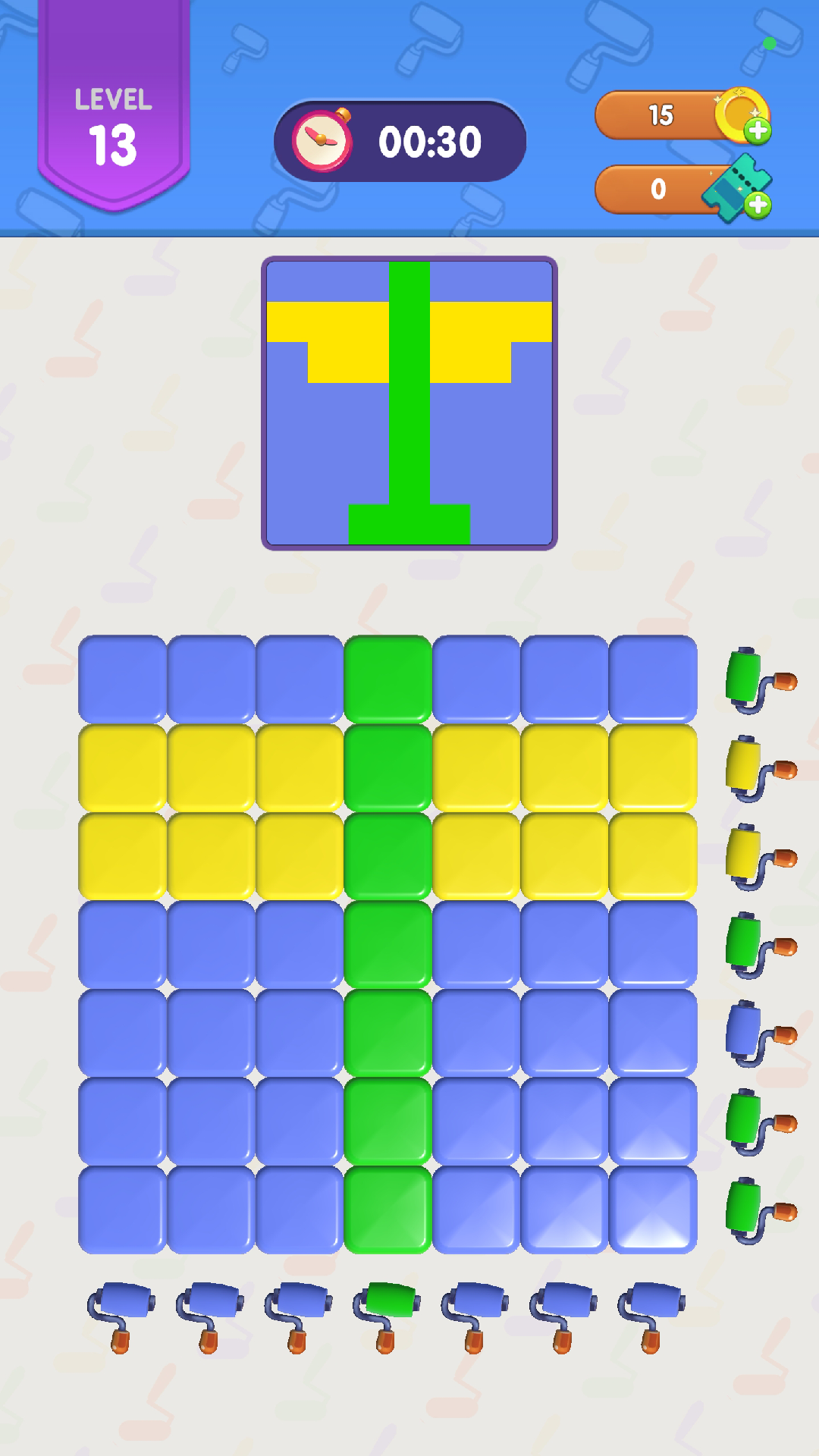 Paint Roll: Color Tile 3D android iOS apk download for free-TapTap