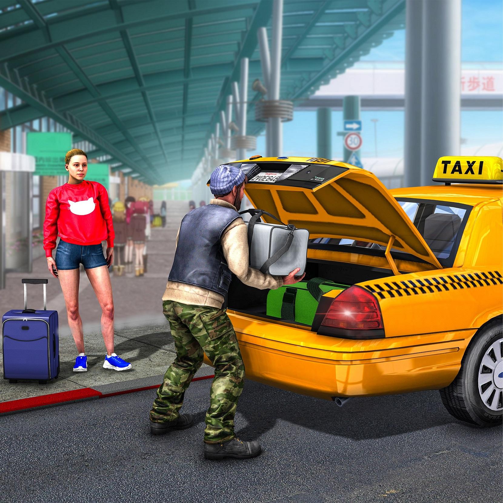 Grand City Taxi : Car Games 3D android iOS pre-register-TapTap