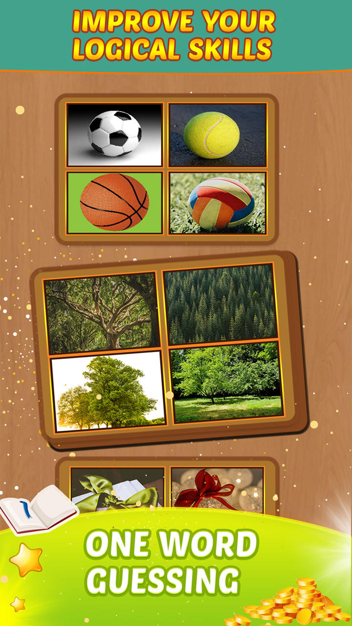 Four Pic One Word Offline Game android iOS apk download for free-TapTap