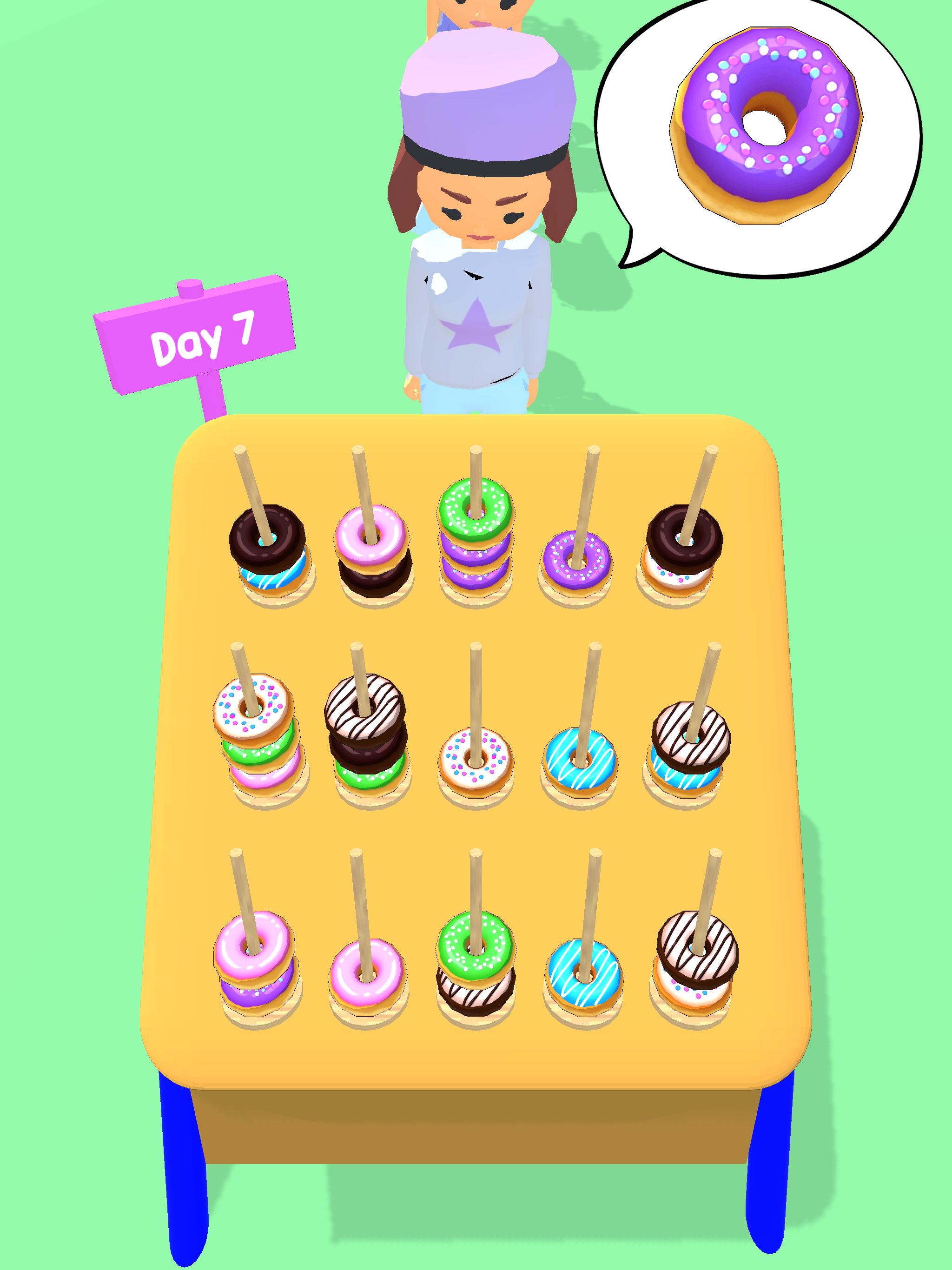 Donuts Sort Puzzle android iOS-TapTap