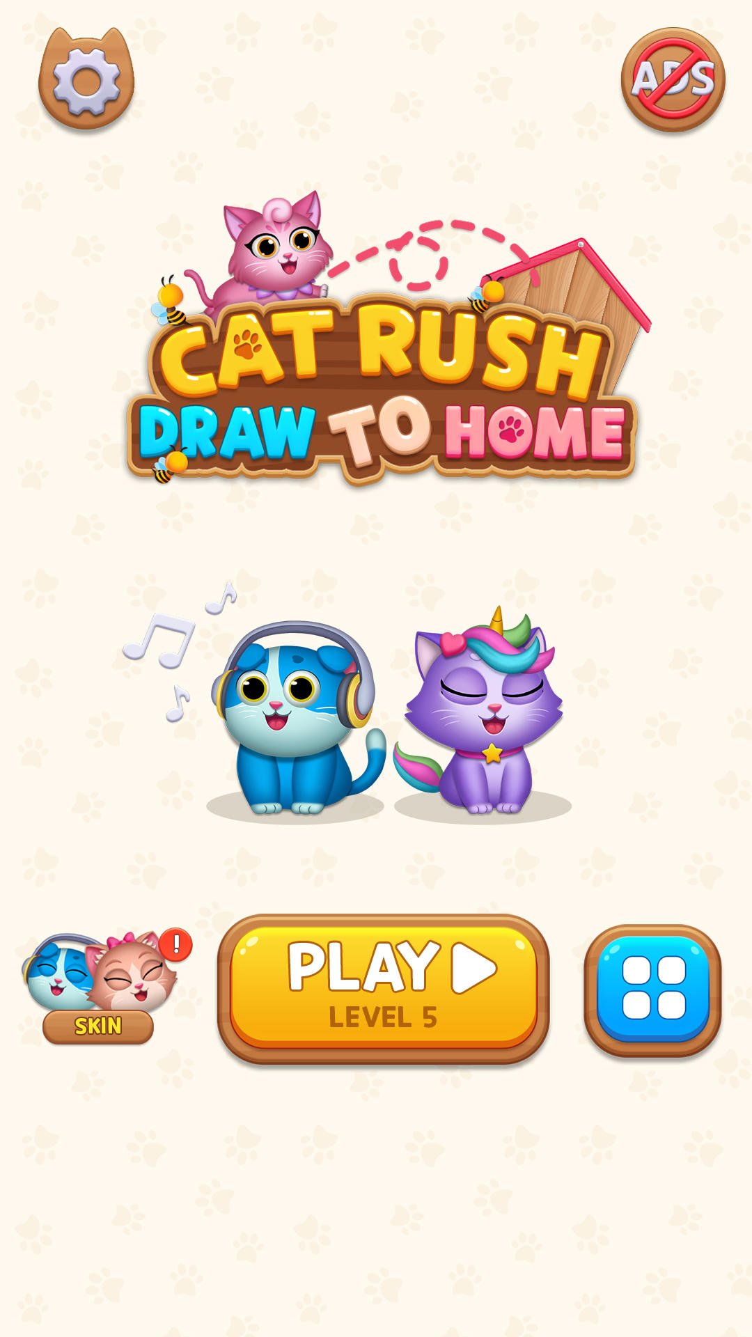 Cat Rush - Draw to Home android iOS apk download for free-TapTap