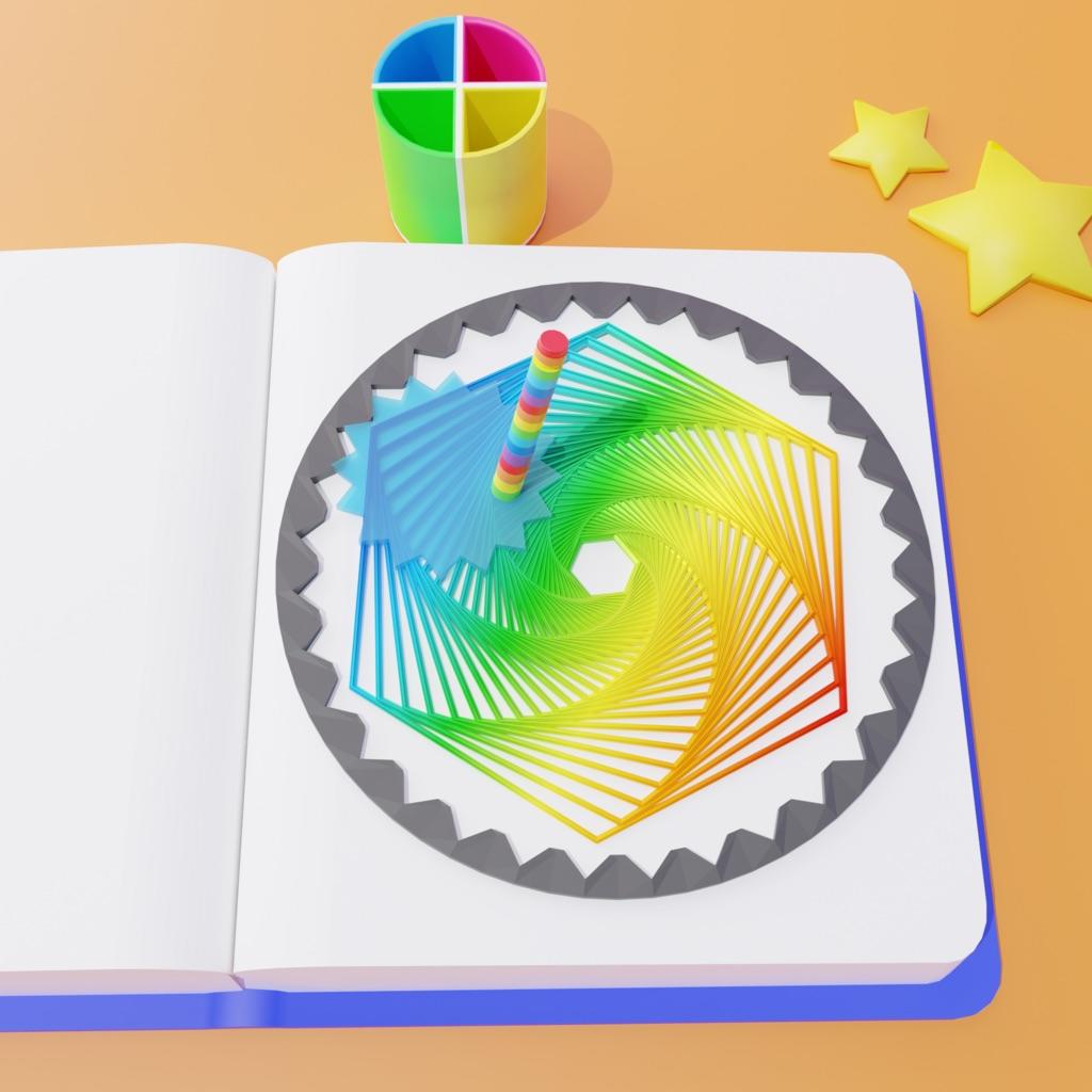 Spiro Art ASMR Drawing for Android/iOS - TapTap