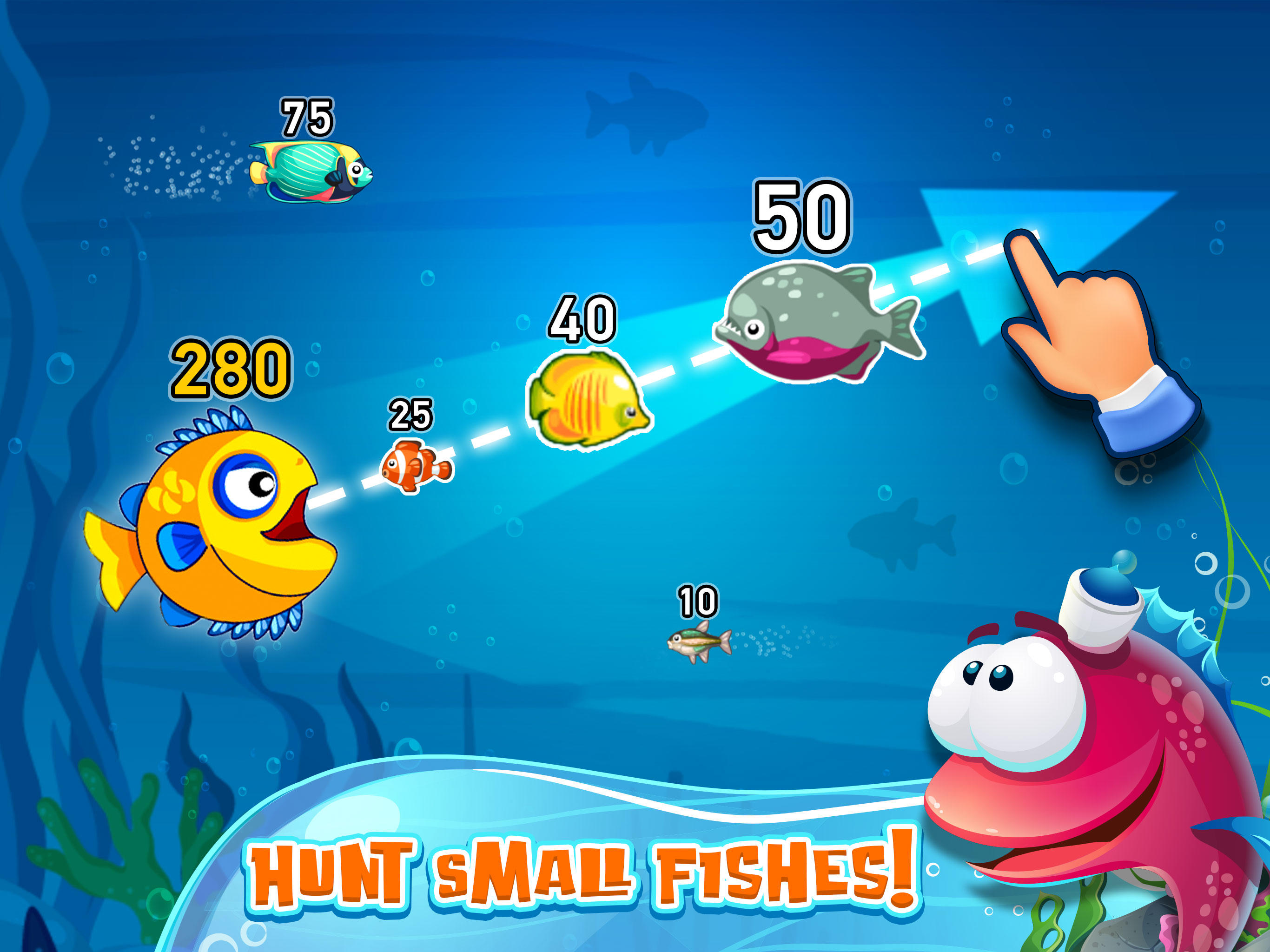 Fish Eat Getting Big Latest Version for Android/iOS - TapTap