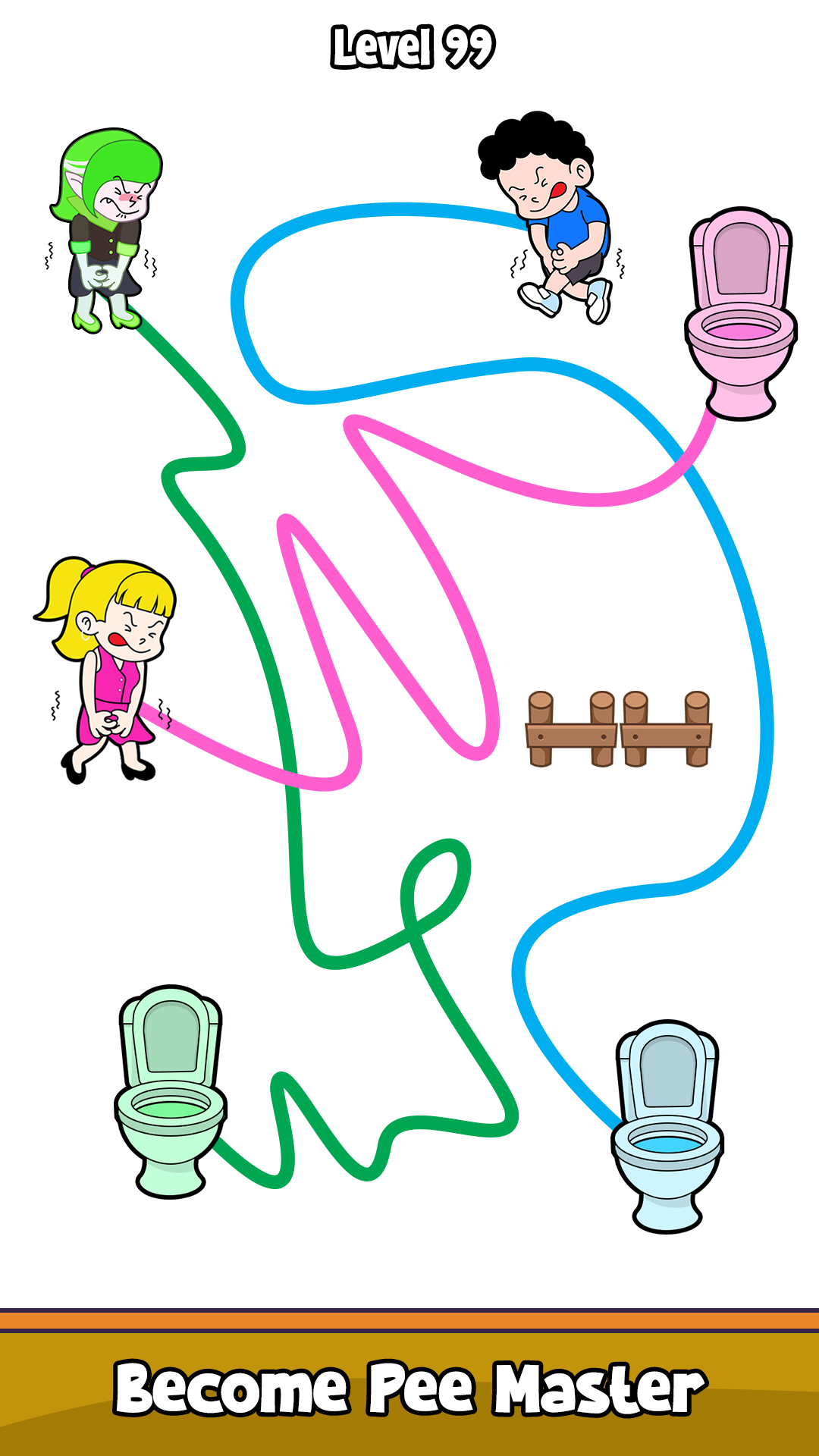 Toilet Rush Race: Draw Puzzle android iOS-TapTap