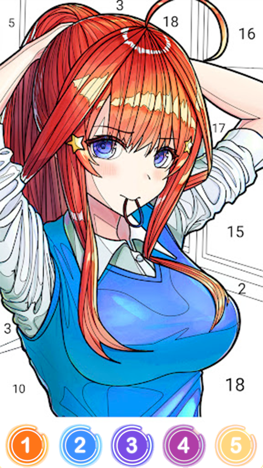 Girls Anime Coloring Games Fun android iOS apk download for free-TapTap