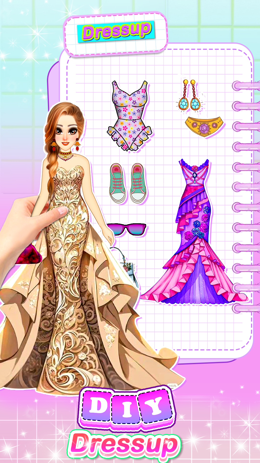 DIY Paper Doll Game For Girls android iOS apk download for free-TapTap