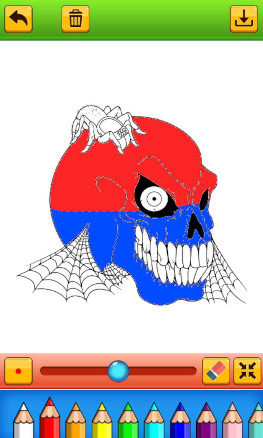 coloring scary horror mobile Android apk download for free-TapTap