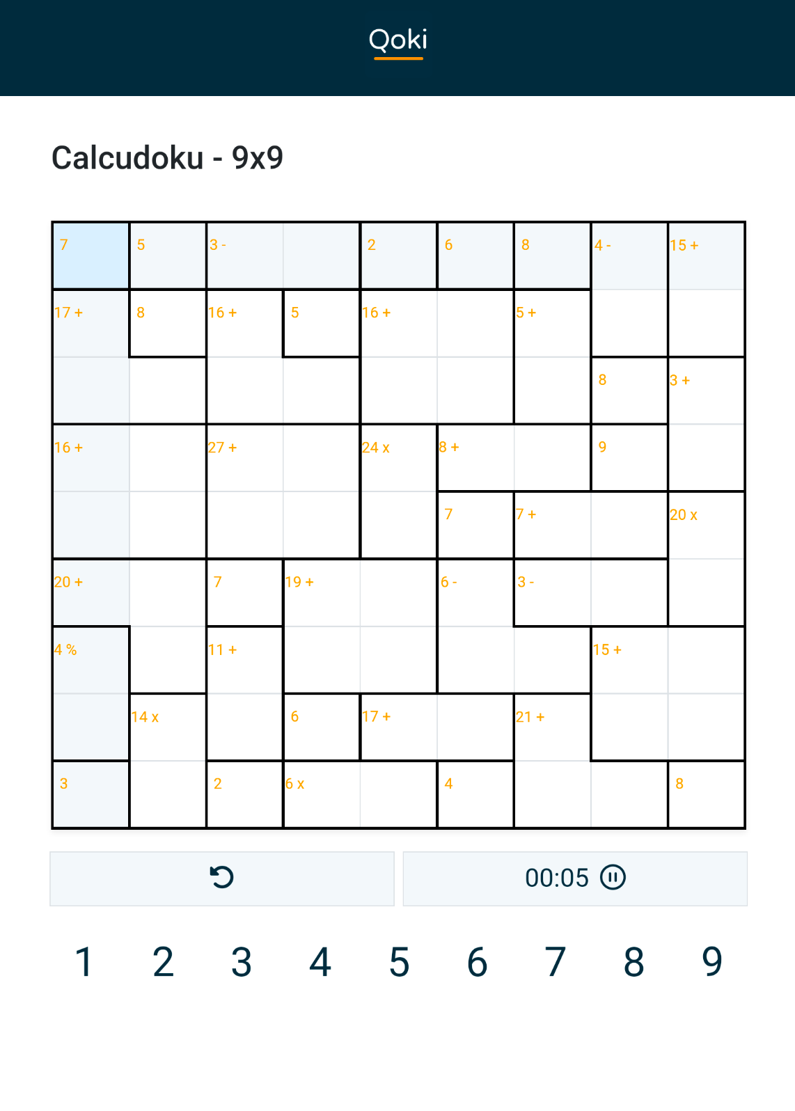 Qoki - Sudoku Killer Calcudoku for Android/iOS - TapTap