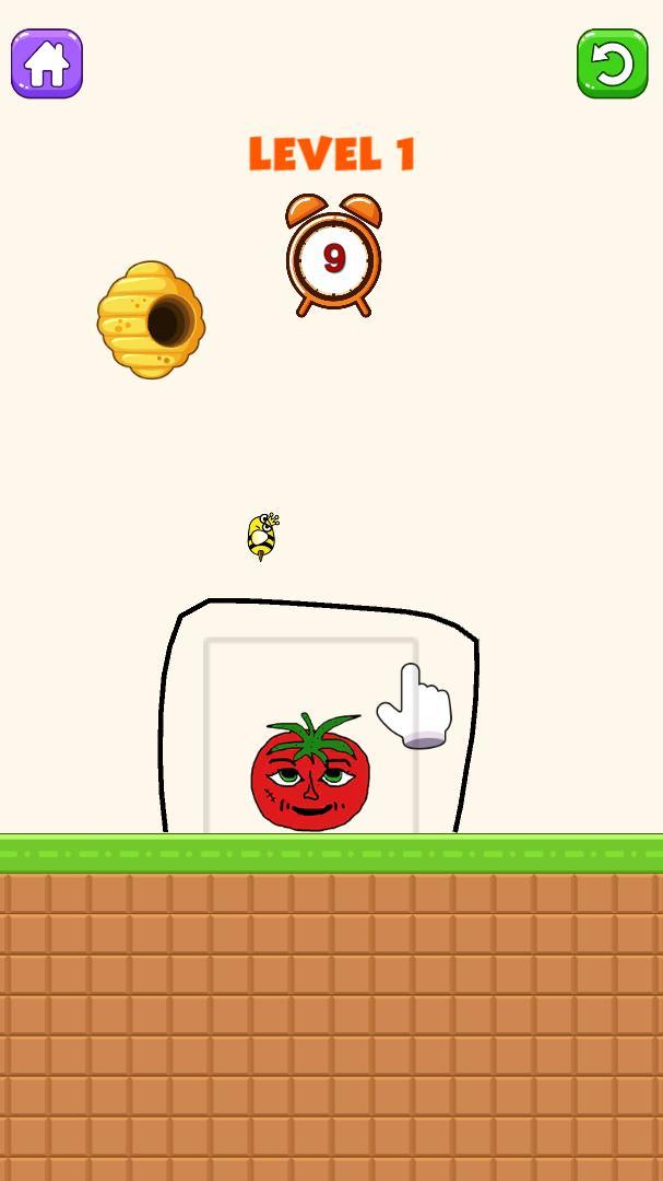 Mr Tomatos Hungry vs Bees android iOS-TapTap