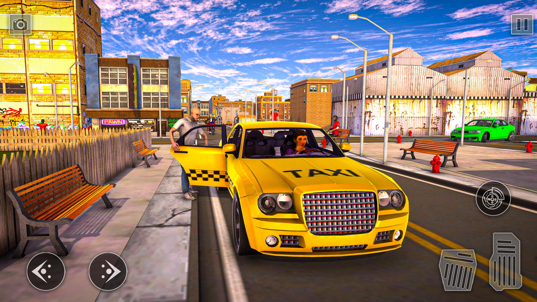 Taxi Driving Simulator Games android iOS-TapTap