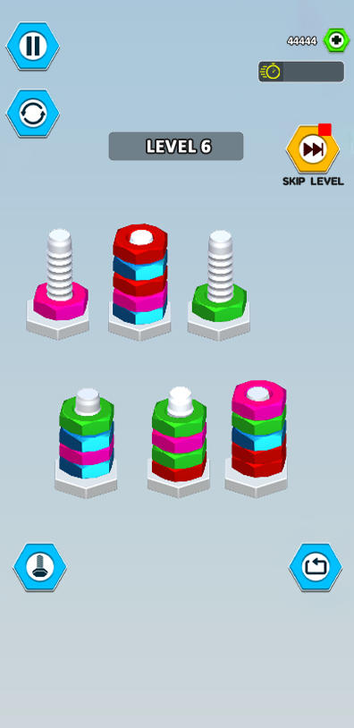 Nuts N Bolt Screw Color Puzzle android iOS apk download for free-TapTap