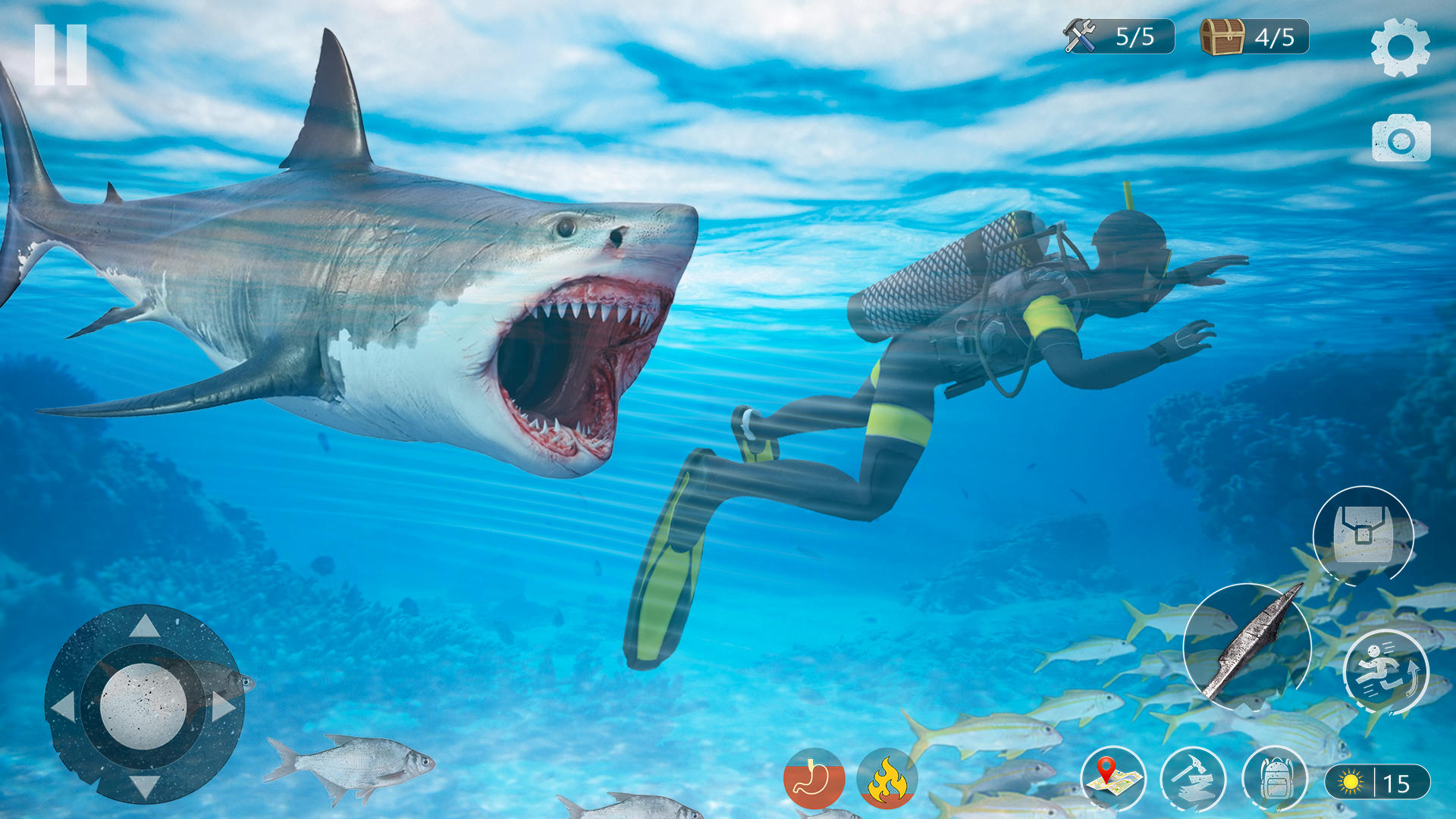 Angry Shark Attack Game android iOS-TapTap