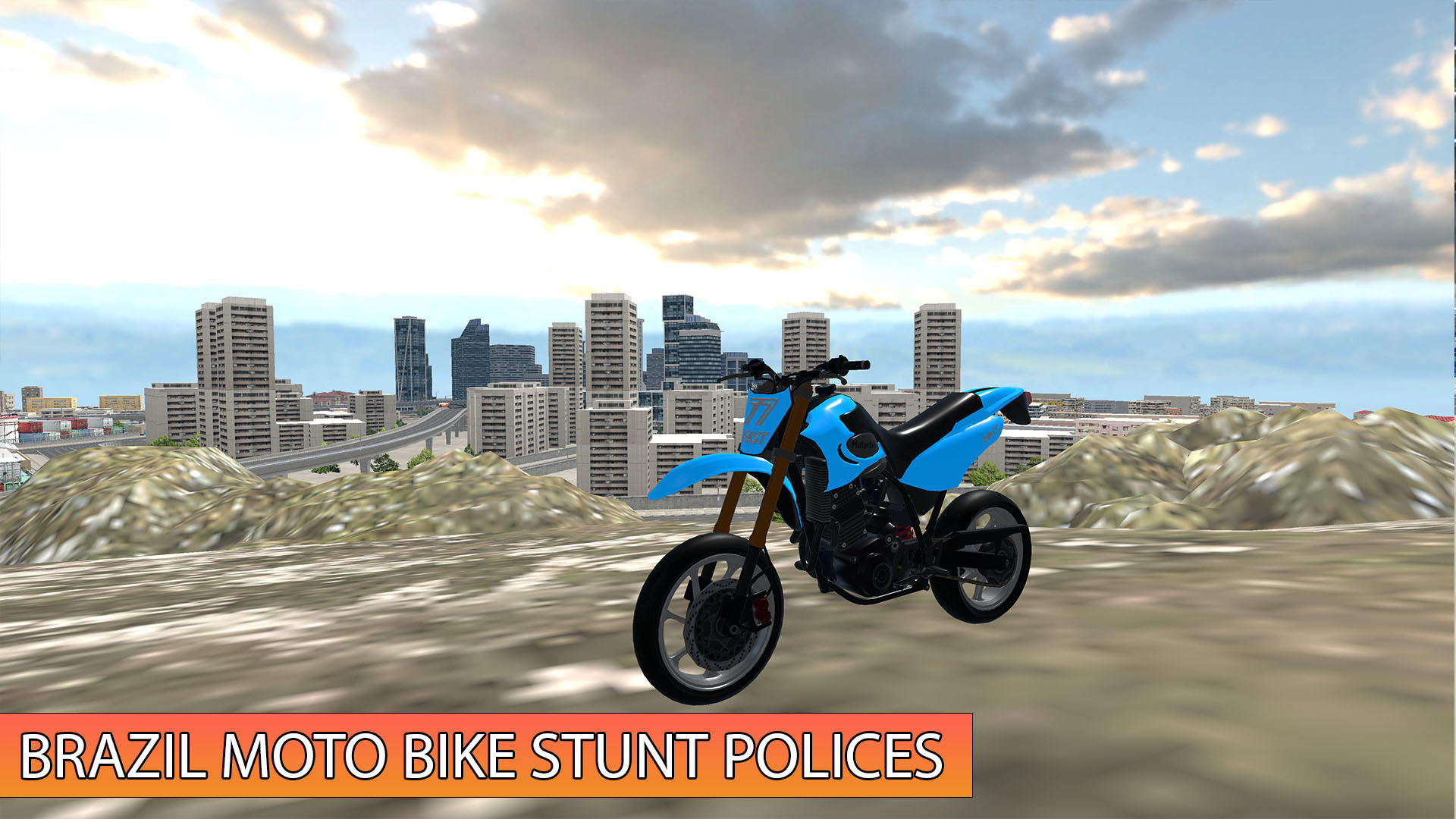 Brazil Moto Stunt Polices Ramp android iOS-TapTap