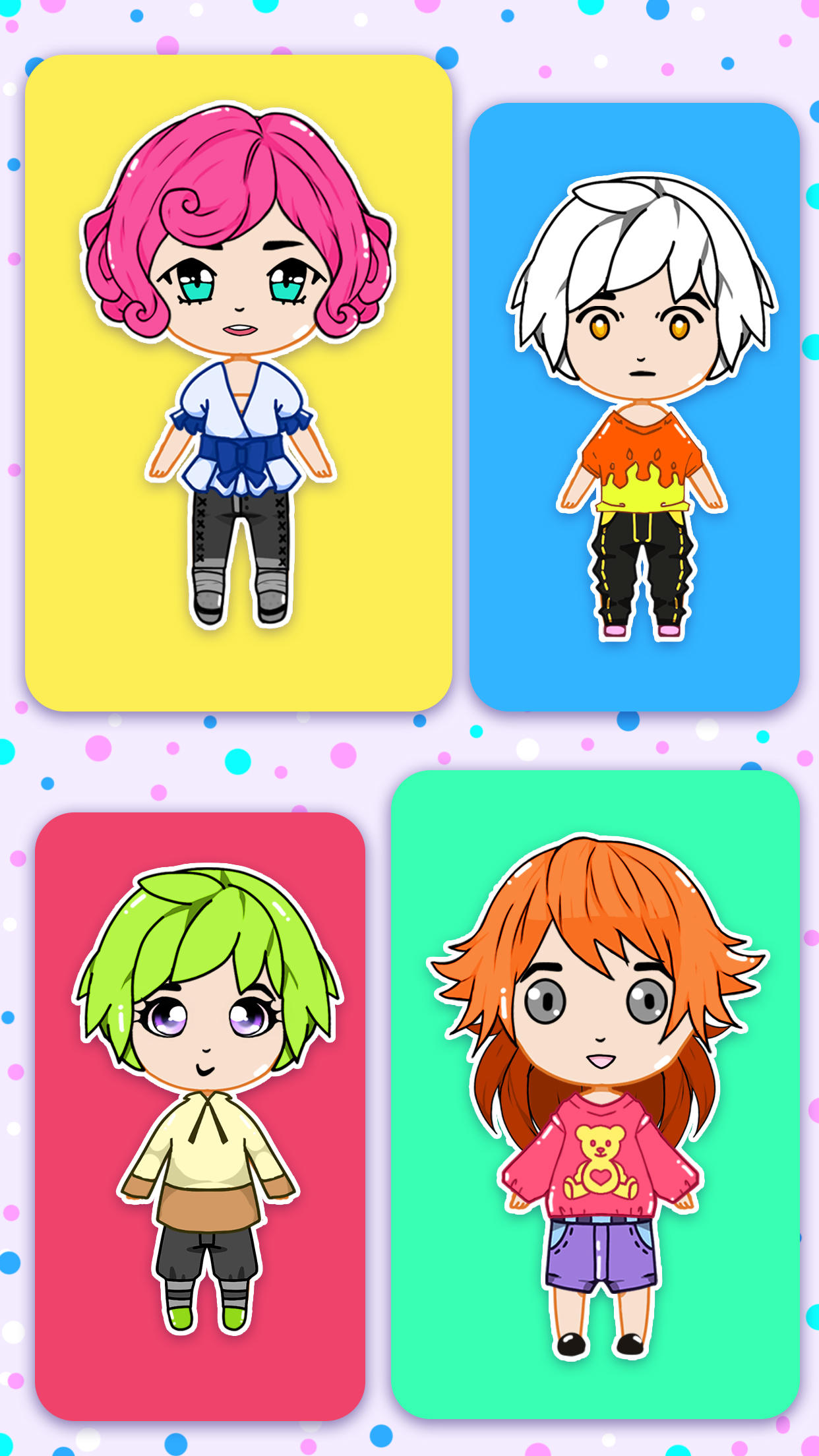 Chibi Dolls Fashion Dress Up android iOS-TapTap