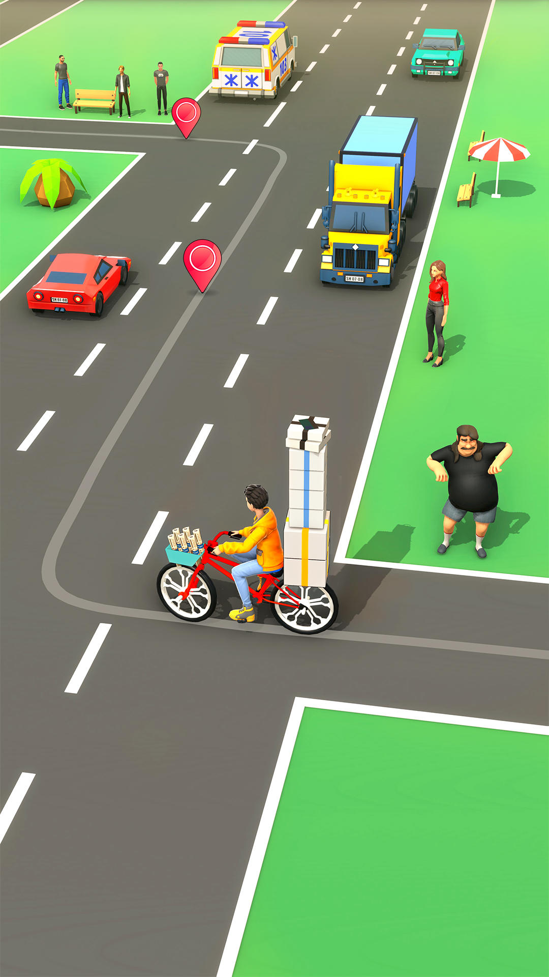 Paperboy Ticket Delivery Game android iOS apk download for free-TapTap