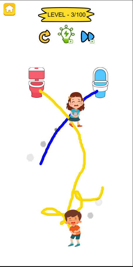 Toilet Rush - Path to Pee Run android iOS-TapTap